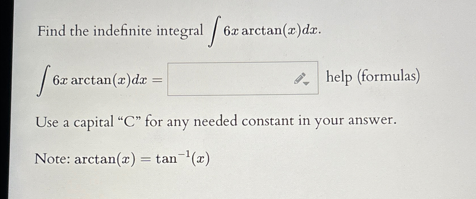Solved Find the indefinite integral | Chegg.com