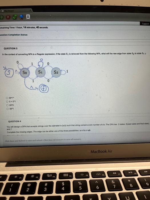 Solved QUESTION 4 and 1 Complele the trissing edges. The | Chegg.com