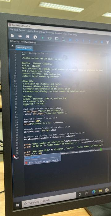 Solved what is the wrong with the code? and how i can fix | Chegg.com