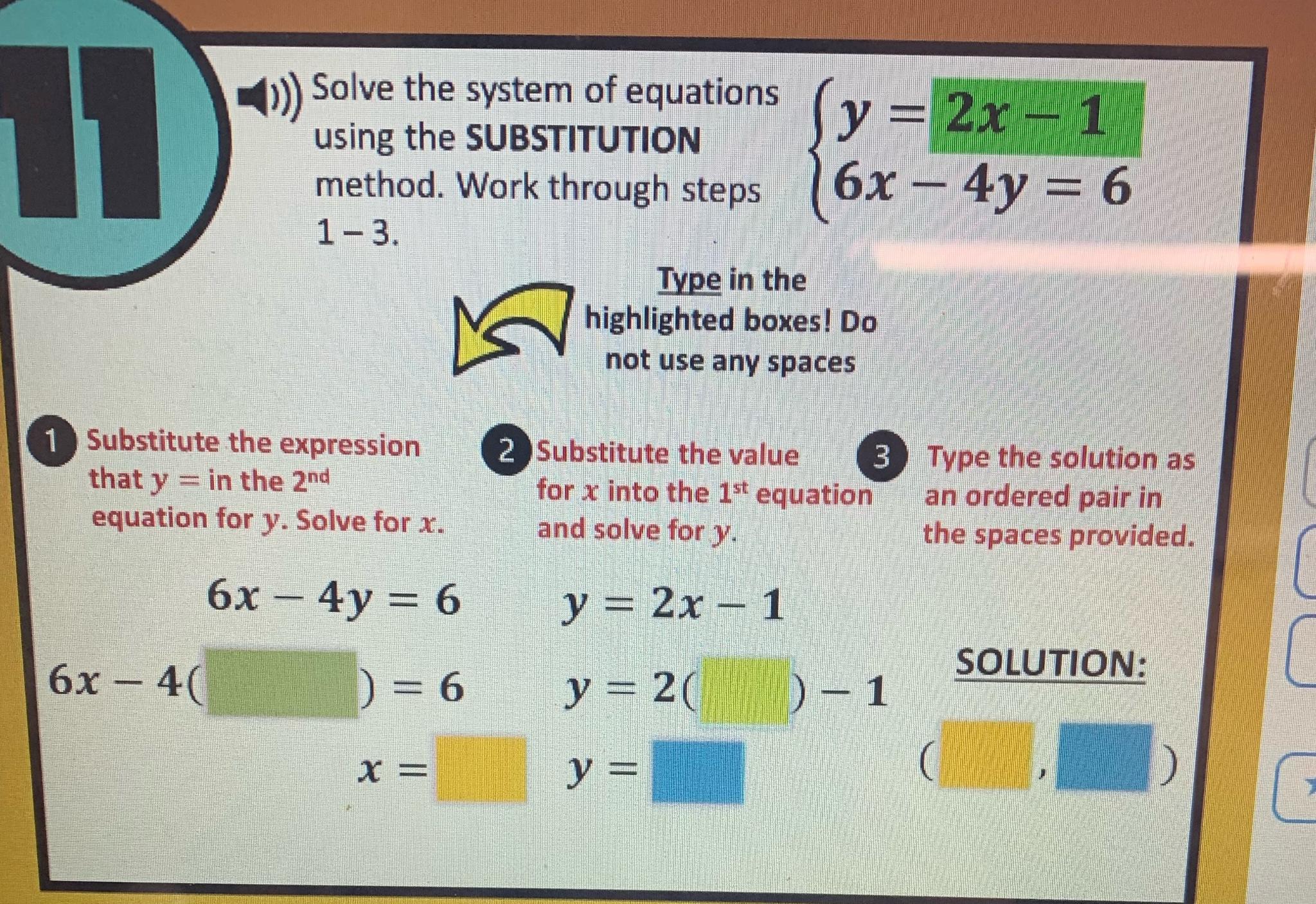 Solved Substitution method | Chegg.com