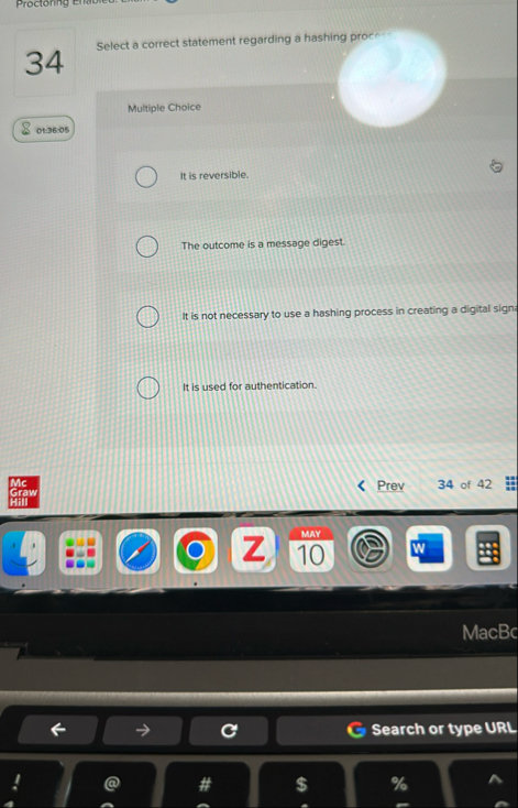 Solved Select a correct statement regarding a hashing | Chegg.com