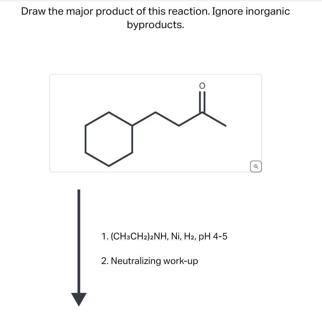 Solved Draw the major product of this reaction. Ignore | Chegg.com