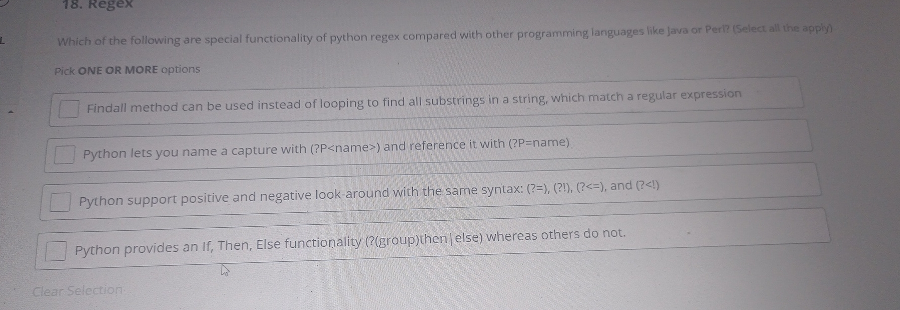 Solved Which of the following are special functionality of | Chegg.com