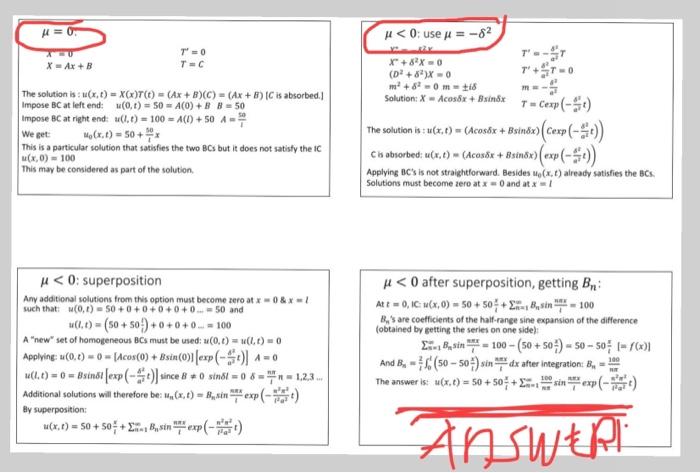 Solved PROBLEM: A uniform string stretched between the | Chegg.com