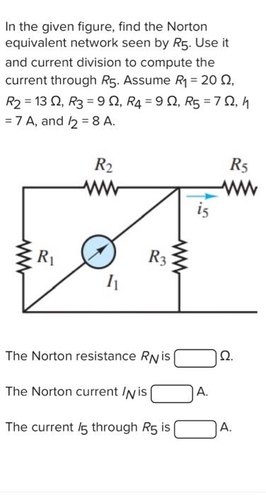 Solved In the given figure, find the Norton equivalent | Chegg.com Solved In the given figure, find the Norton equivalent | Chegg.com