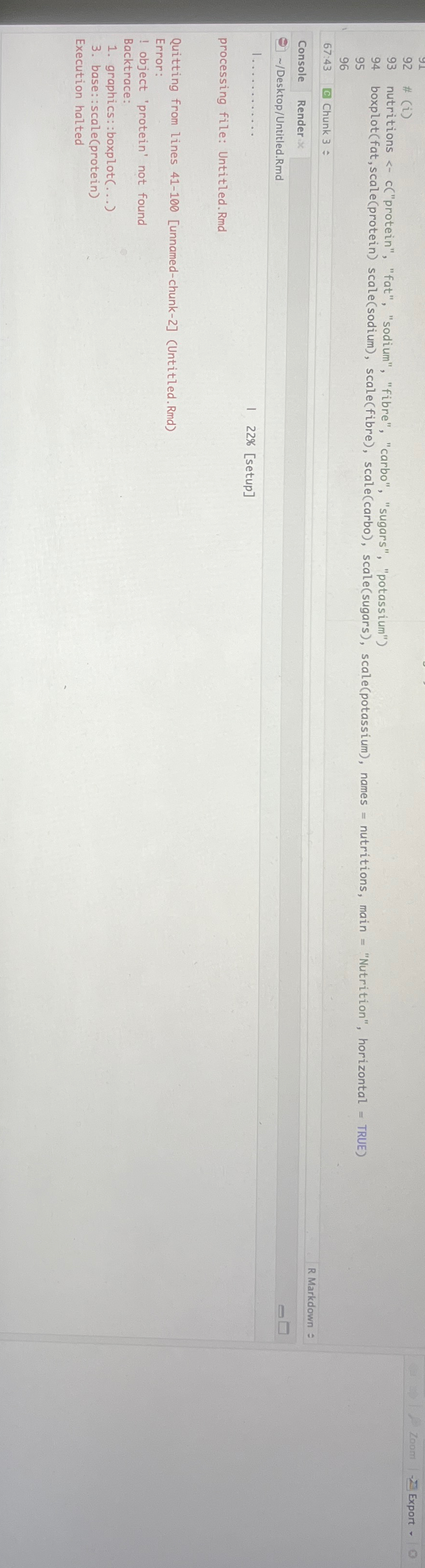 Solved RStudio codeUScereal dataset UsingRPlease correct the | Chegg.com