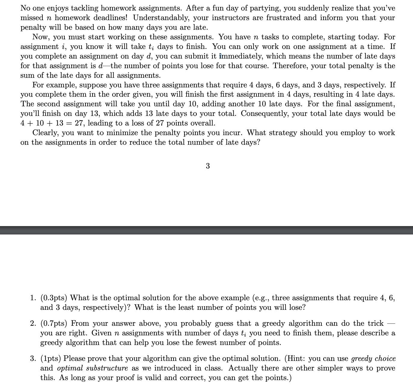 Solved No one enjoys tackling homework assignments. After a | Chegg.com