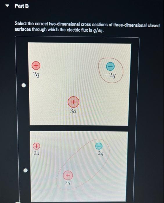 Solved (Figure 1) shows three charges.Select the correct | Chegg.com