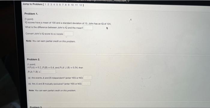 Solved Problem 1. (I) poin) i9 ncores have a mean of 100 and | Chegg.com
