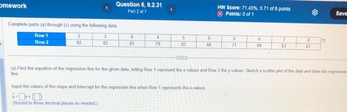 Solved Complete parts (a) through (c) using the following | Chegg.com