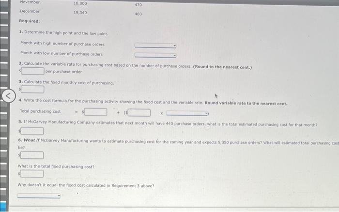 Solved High-Low Method to Determine Fixed Cost and Variable | Chegg.com