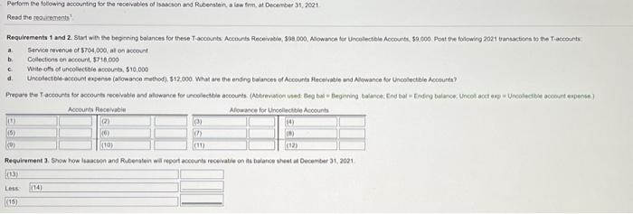 a. Service revenut of 3704,000 , at on accovit b. | Chegg.com
