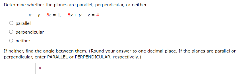 Solved Determine whether the planes are parallel, | Chegg.com