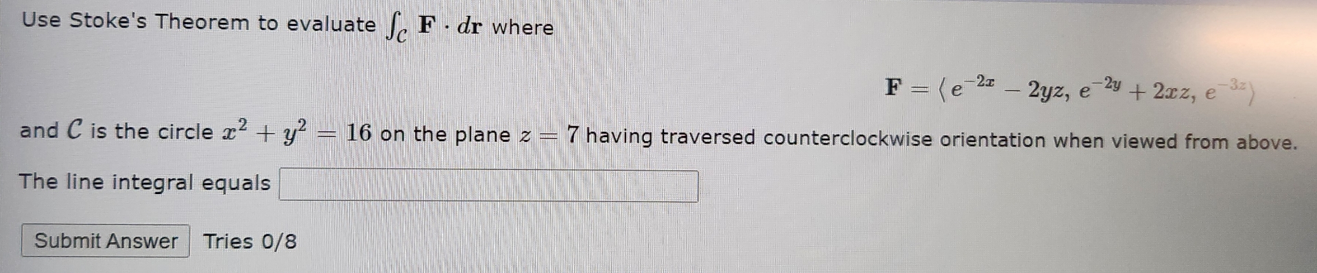 Solved Use Stoke's Theorem to evaluate ∫C﻿F*dr | Chegg.com