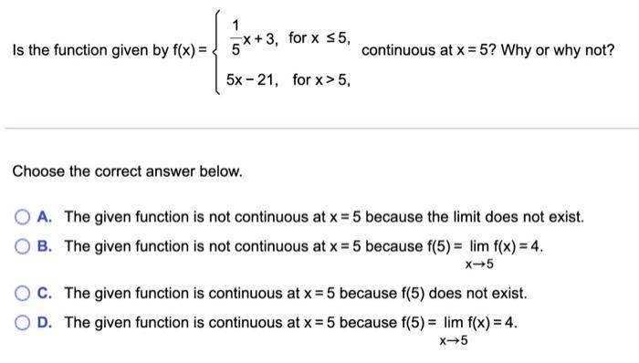 Solved 1 Is the function given by f(x) = 5x+3, for x 55, | Chegg.com
