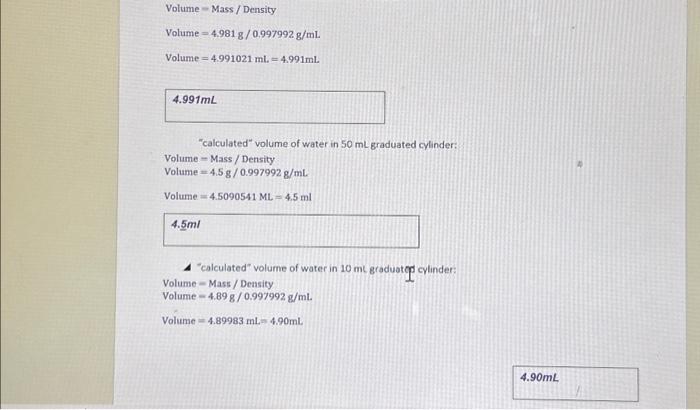 Solved Part A Data Summary Tables Use the tables provided to | Chegg.com