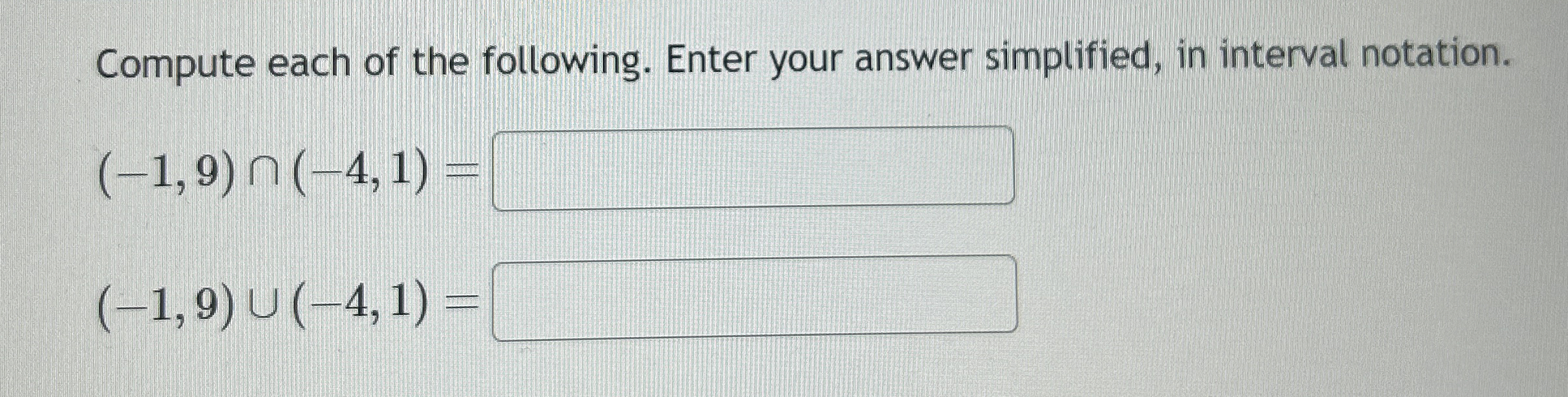 Compute each of the following. Enter your answer | Chegg.com