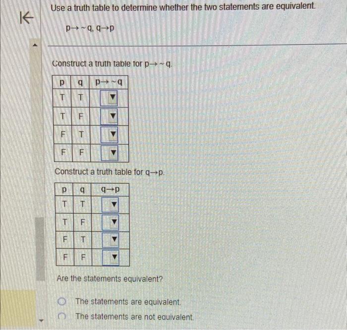 Solved is this equivalent? or non equivalent? and what are | Chegg.com