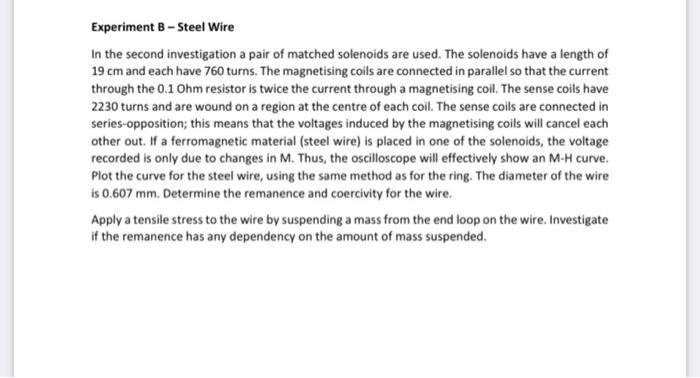 Solved please explain experiment/how best to proceed and | Chegg.com
