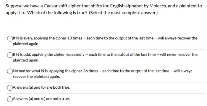 Solved Suppose I use a monoalphabetic substitution cipher | Chegg.com