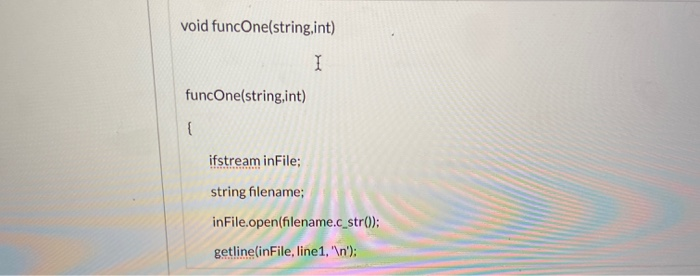 Solved Write a void function definition (write the function | Chegg.com
