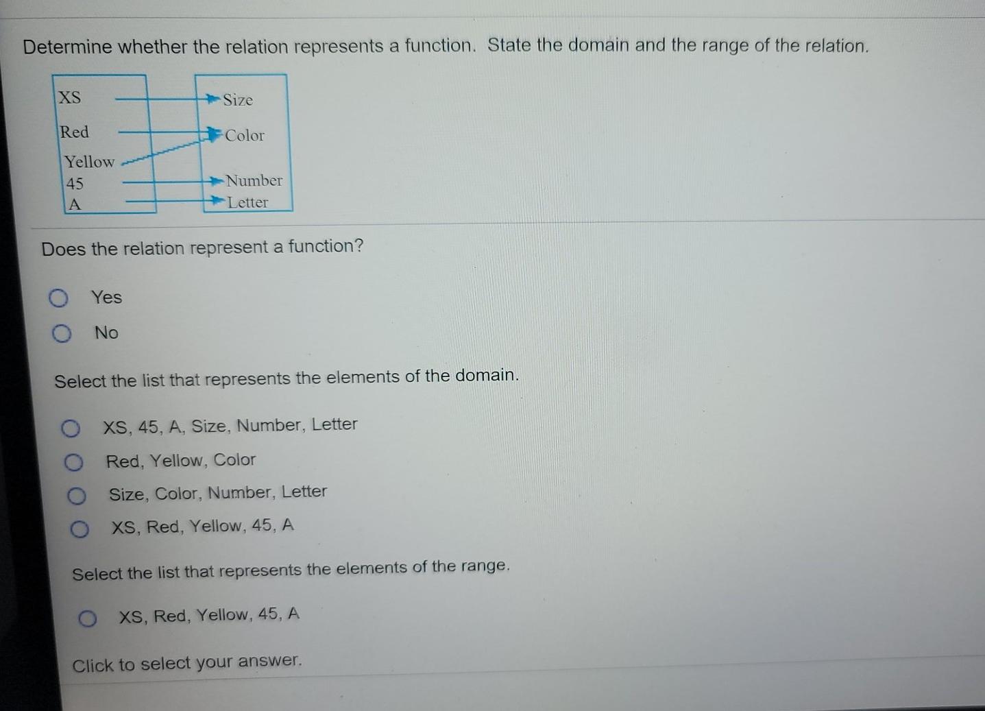 Solved Determine whether the relation represents a function. | Chegg.com