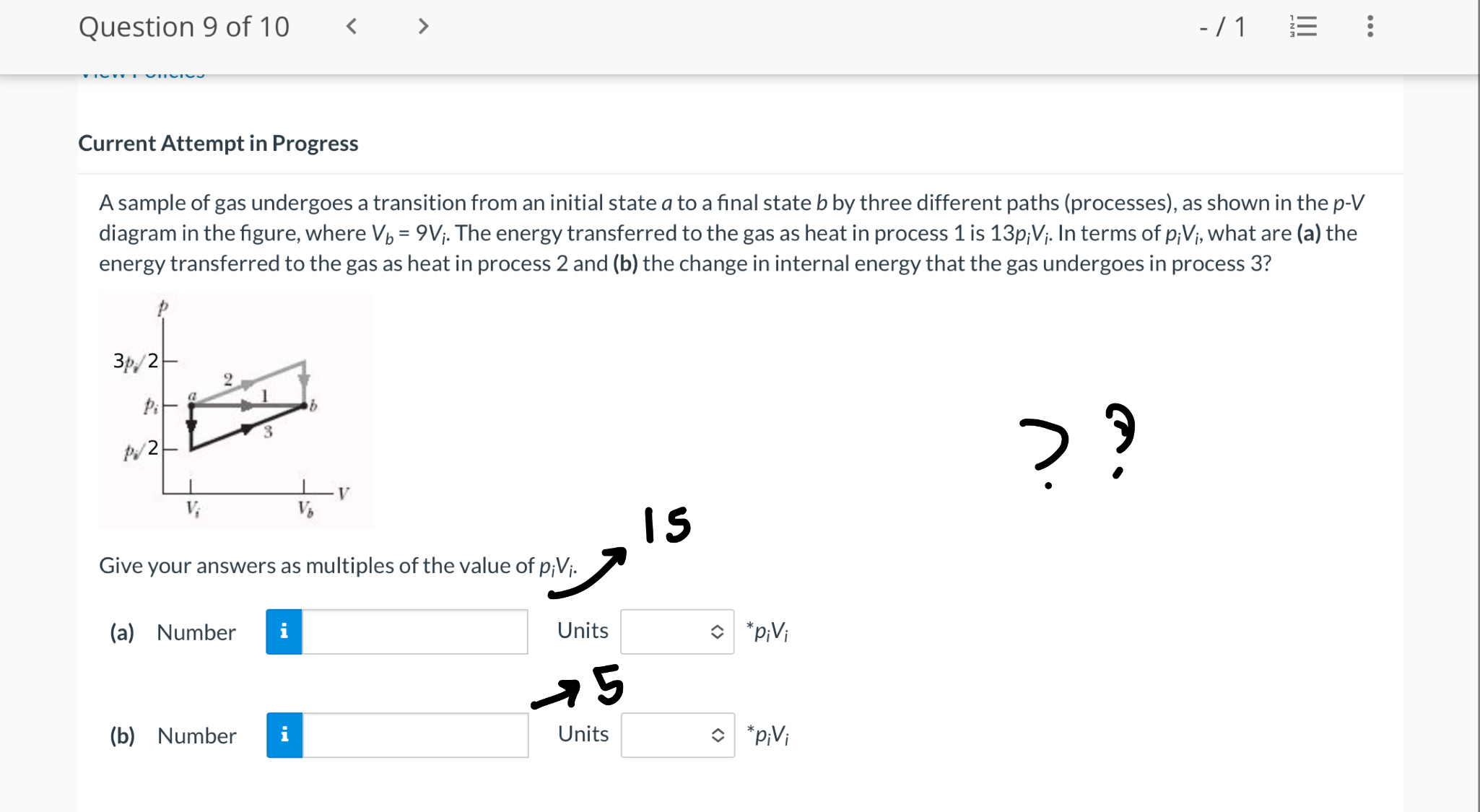Solved Question 9 ﻿of 10-1Current Attempt in ProgressA | Chegg.com