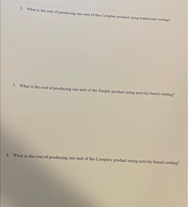Solved Group Problem 1 Accounting for overhead Francisco's | Chegg.com