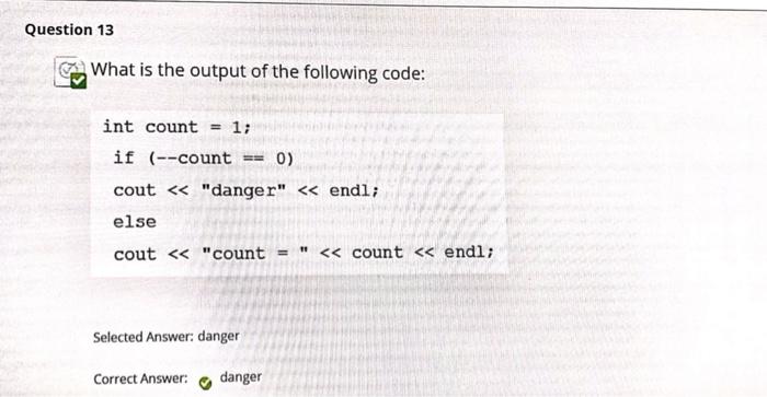 Solved What would be the output of the following statements: | Chegg.com