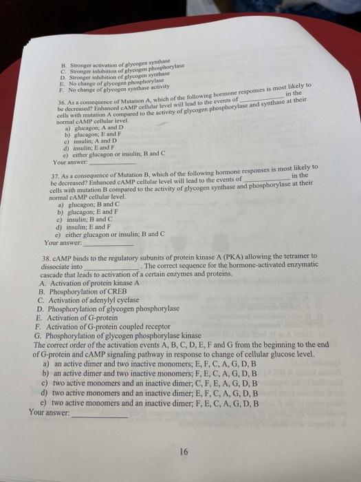 32. All cells acquite the molecules and ions they | Chegg.com