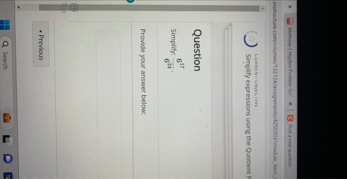 Solved Provide your answer below: | Chegg.com