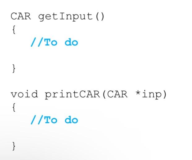 Solved 3- I want to encapsulate some properties of a car | Chegg.com