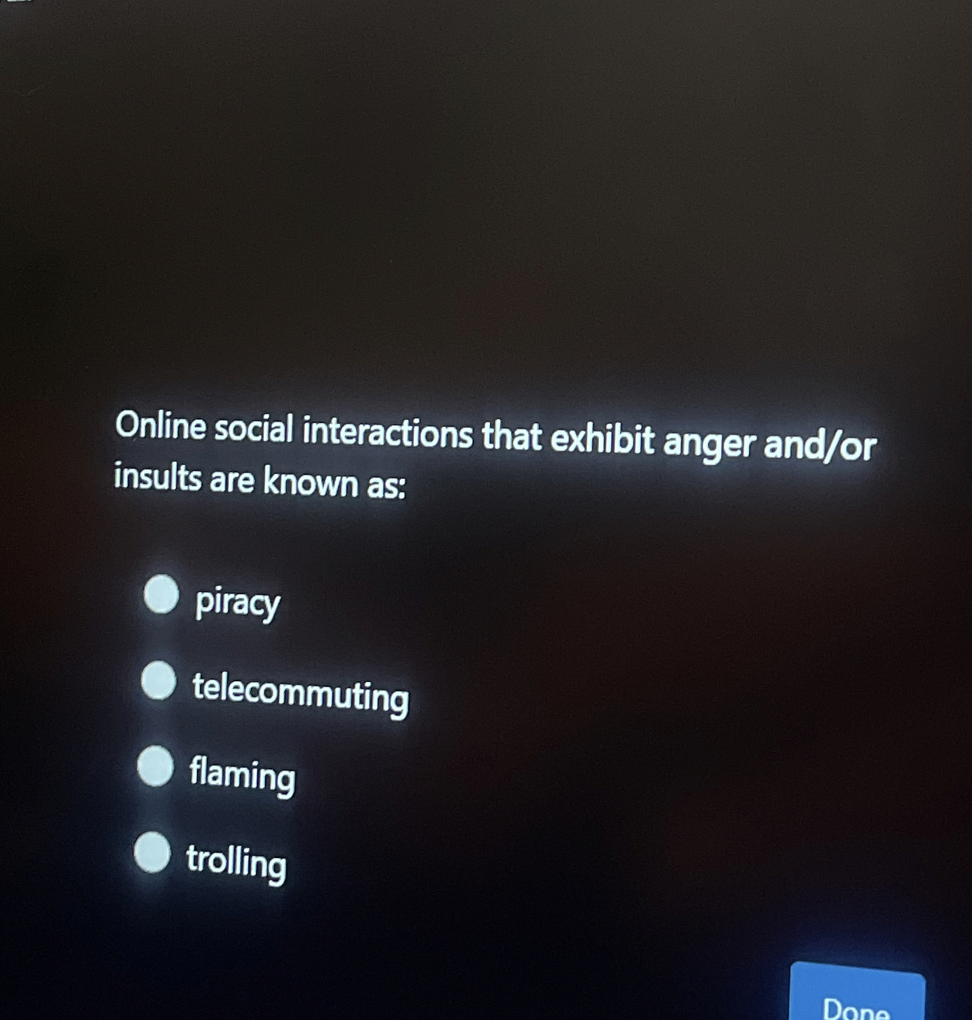 Solved Online social interactions that exhibit anger | Chegg.com