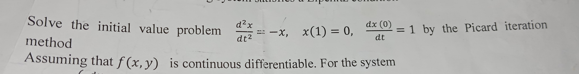 Solved Solve the initial value problem | Chegg.com