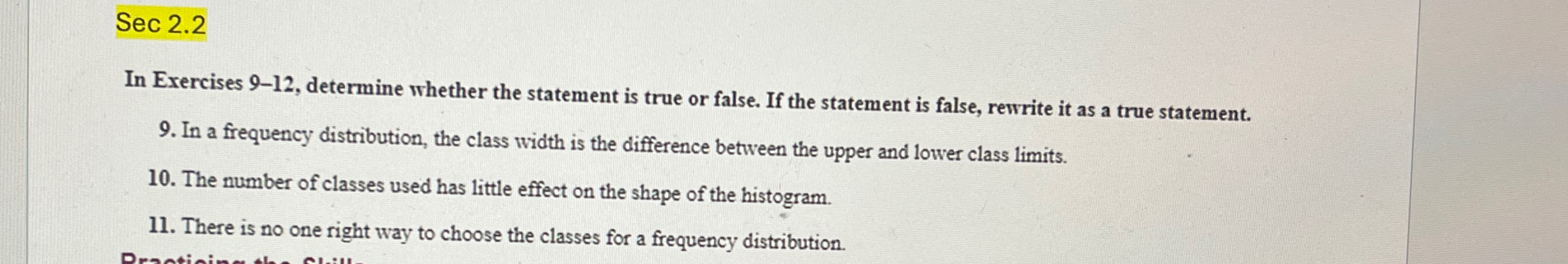 Solved Sec 2.2In Exercises 9-12, ﻿determine whether the | Chegg.com