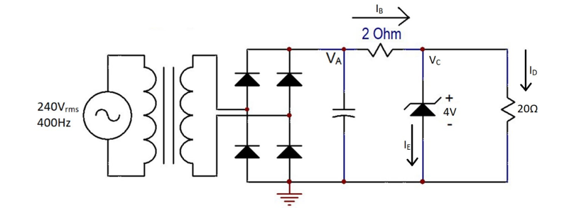 Solved 3. ﻿Calculate the current in the \( 20 \Omega \) | Chegg.com