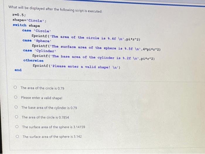 Solved Determine the value of (y) after execution of the | Chegg.com