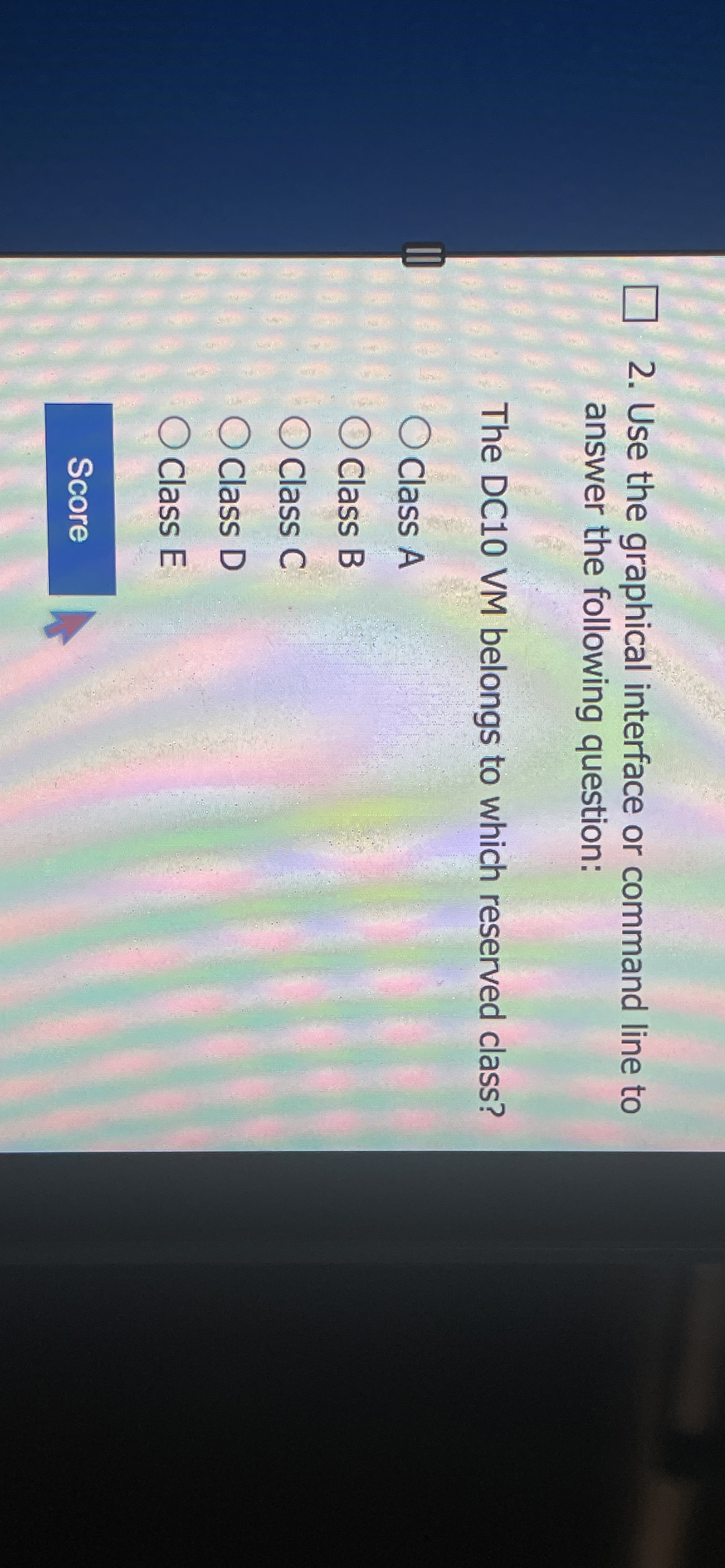 Solved Use the graphical interface or command line to answer | Chegg.com