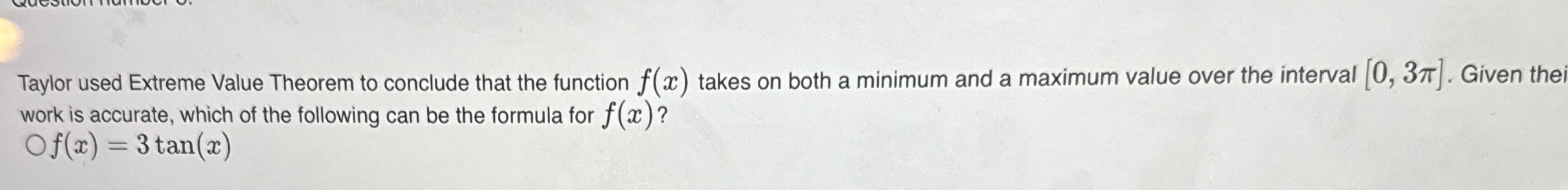 Solved Taylor used Extreme Value Theorem to conclude that | Chegg.com