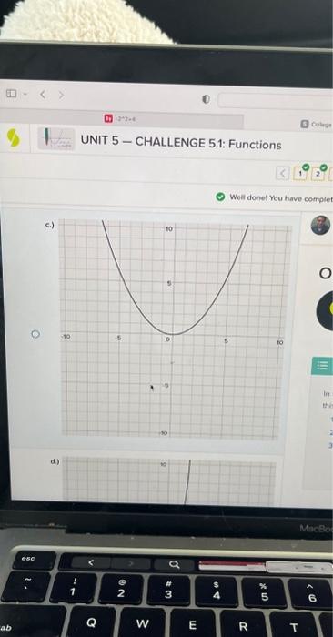 Solved Which of the following graphs represent a one-to-ene | Chegg.com