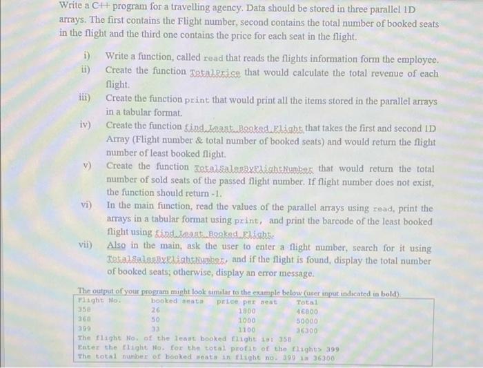 Solved c++ #include using namespace std;write the | Chegg.com