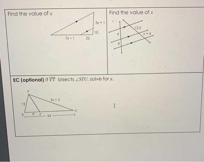 Solved Unit 4 Test _ Similarity The ratio of the measures of | Chegg.com