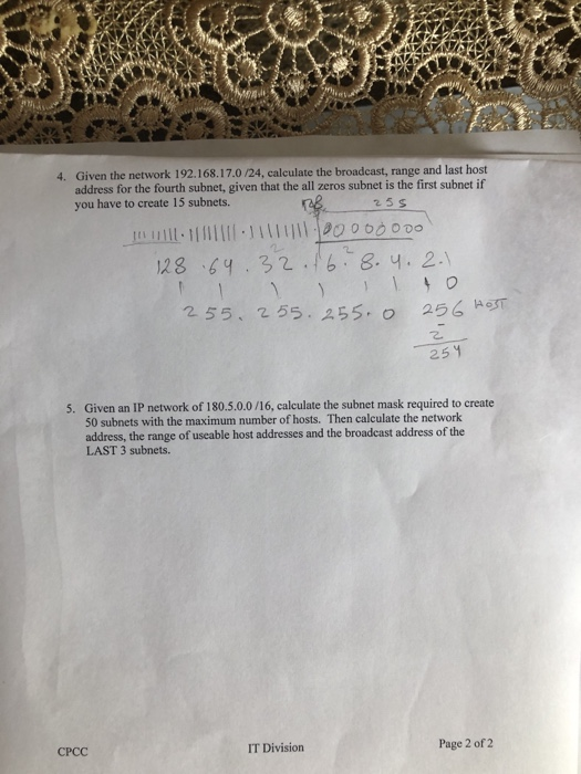 Solved Calculate the answers using binary arithmetic. Show | Chegg.com