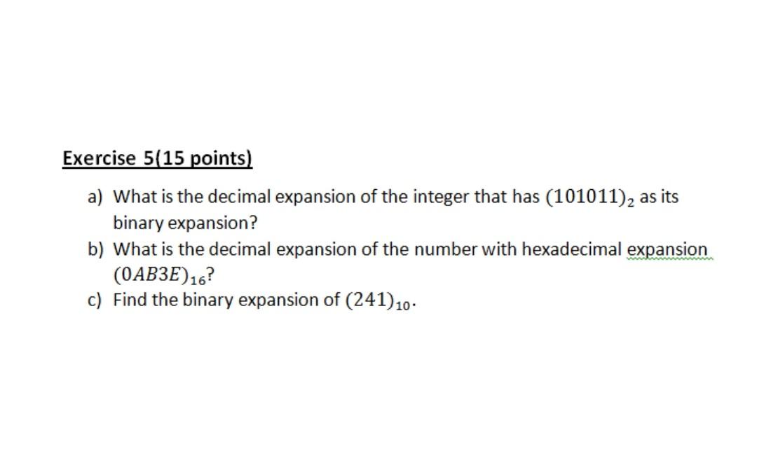 Solved Exercise 4(10 points) a) Let f: Z → Z be such that | Chegg.com