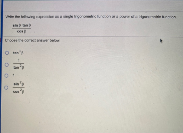 Solved Write the following expression as a single | Chegg.com