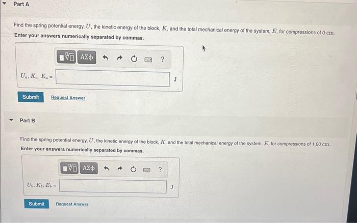 Solved A 1.80 kg block slides with a speed of 0.950 m/s on a | Chegg.com