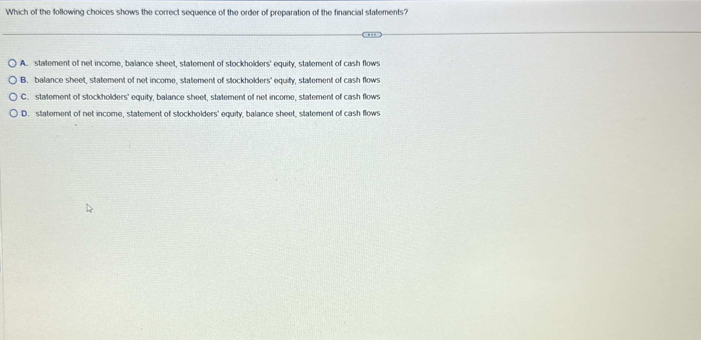 Solved Which of the following choices shows the correct | Chegg.com