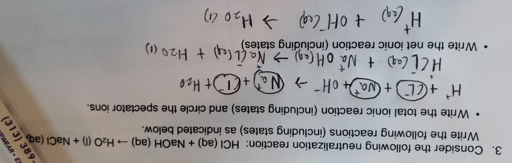 Solved How does the reaction for the self protolysis of | Chegg.com