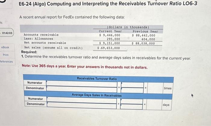 Solved E6-3 (Algo) Reporting Net Sales with Credit Sales, | Chegg.com