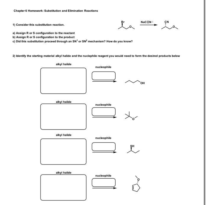 Solved Chapter 6 Homework: Substitution and Elimination | Chegg.com